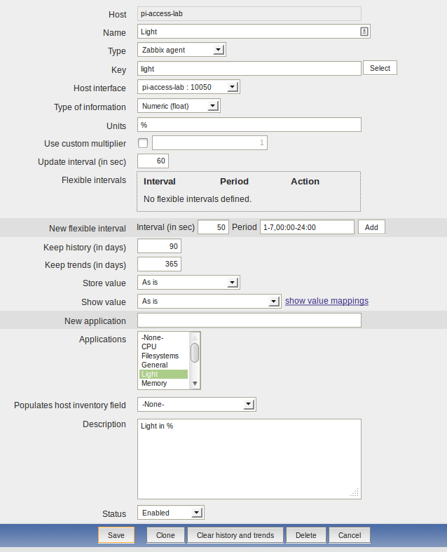 Analog Sensors Reading With Raspberry Pi And Zabbix Supervisor Tono